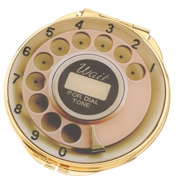 kate spade | Accessories | Kate Spade Rotary Telephone Compact Mirror ...